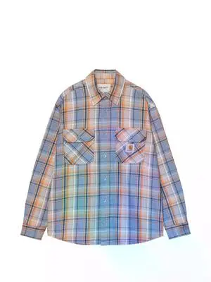 Carhartt Work In Progress Tunick Check Shirt - Blue