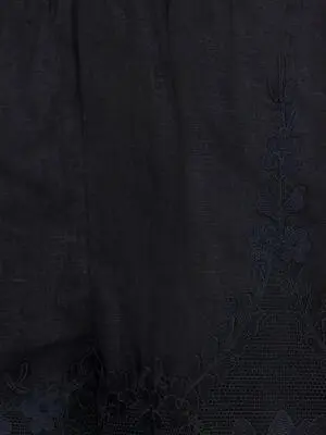 TWINSET Floral Lace Shorts