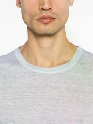 120% Lino Crew-neck T-shirt