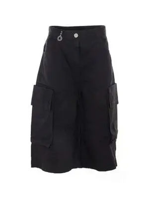Pinko Cargo Shorts - Black