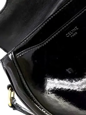Celine Besace 16 Small Crossbody Bag - Black
