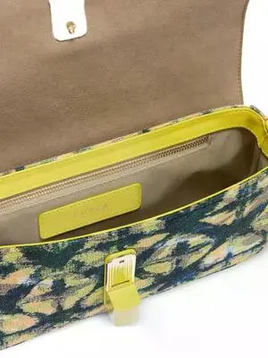 Furla Siride Floral-jacquard Crossbody Bag - Yellow