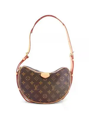 LOUIS VUITTON Croissant Nm Handbag Monogram Canvas Mm