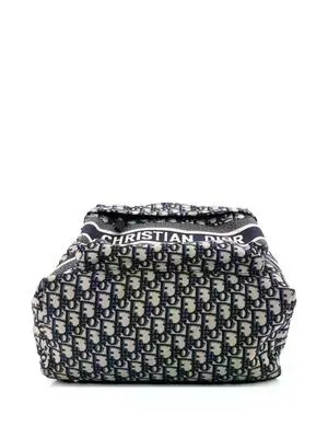 Dior Travel Oblique Canvas Medium Backpack