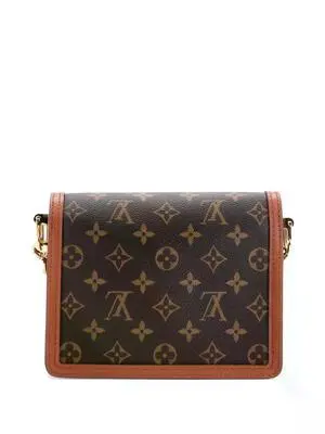 LOUIS VUITTON Dauphine Shoulder Bag Reverse Monogram Canvas - Brown