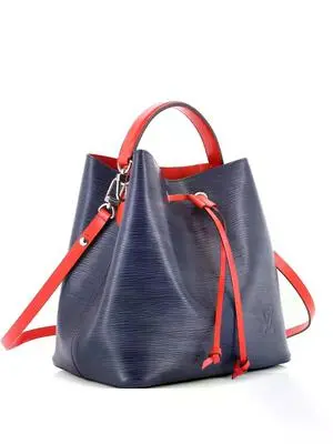 LOUIS VUITTON Neonoe Mm Bucket Bag Epi Leather