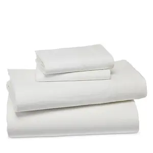 HUDSON PARK COLLECTION European Linen Sheet Set, King - Exclusive Vanilla
