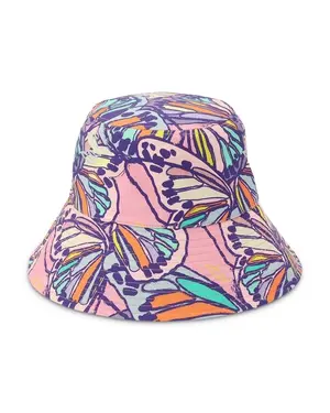 Kurt Geiger Butterfly Print Bucket Hat