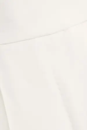 Max Mara Ninfa Wool-twill Wide-leg Pants - Ivory