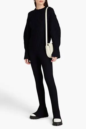 3.1 Phillip Lim Cutout Ribbed Wool Sweater