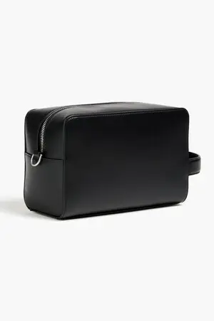 Off-White Printed Leather Wash Bag