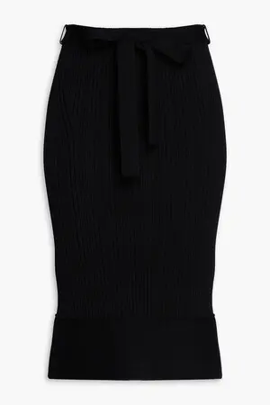 3.1 Phillip Lim Ribbed Wool-blend Skirt