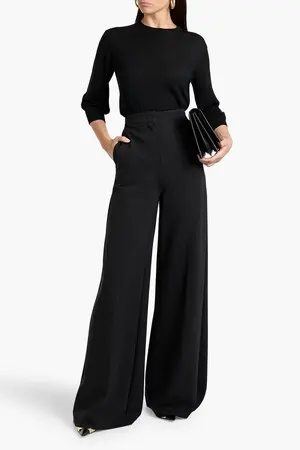 Max Mara Amici Wool Sweater - Black