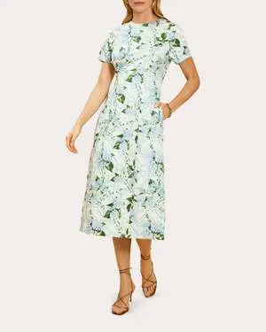 Mestiza New York Hampton Reversible Tailored Midi Dress - Multicolor