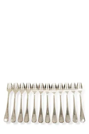 VINTAGE TABLEWARE Set Of 12 Oyster Forks