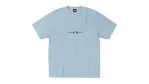 StÜssy Worldwide Dot Tee Shirt - Slate