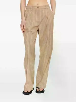 Paul Smith Pinstripe-print Trousers - Neutrals