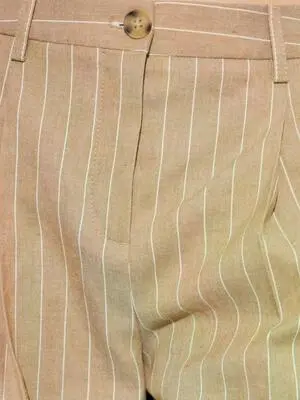 Paul Smith Pinstripe-print Trousers - Neutrals