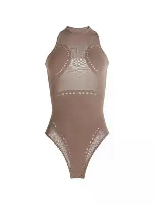 MARGHERITA MACCAPANI Cutout One-Piece Neutrals