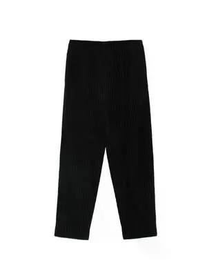 Issey Miyake Black Wash Pants For Men