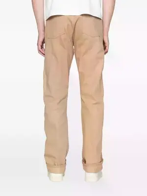 Naked & Famous Denim Selvedge Slacks Trousers - Neutrals