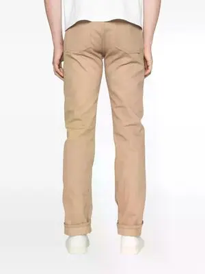 Naked & Famous Denim Weird Guy Selvedge Slacks Trousers - Neutrals