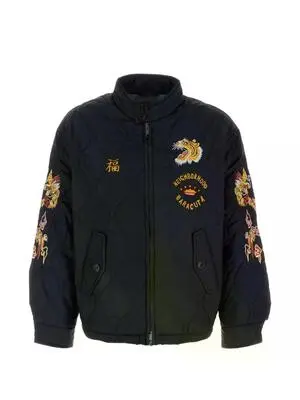 BARACUTA X Neighborhood Quilted Embroidered Bomber Jacket