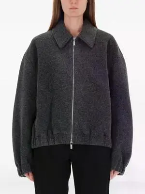 Helmut Lang Zip-up Oversized Jacket