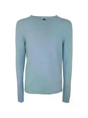 MD75 Crew-neck Cashmere Sweater - Blue