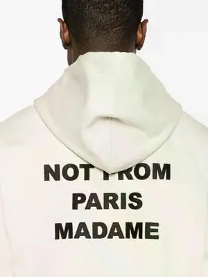 Drole De Monsieur Slogan Hoodie Sweatshirt