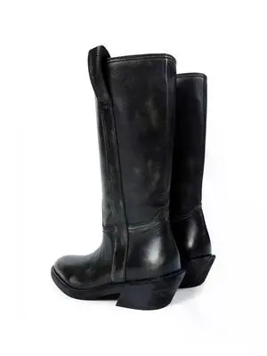 ANN DEMEULEMEESTER Laxit Pull-on Boots - Black