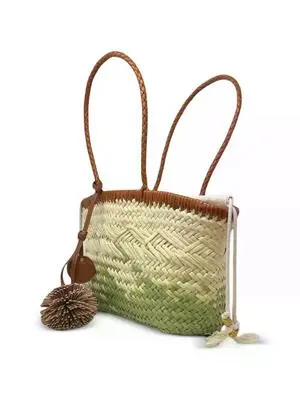 GIANNI CHIARINI Paloma Woven Braided-handle Shoulder Bag