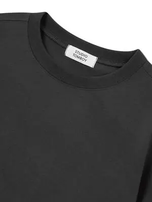 STUDIO TOMBOY Back Print T-shirt - Black