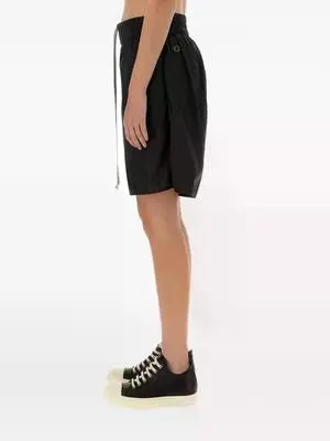 Rick Owens Logo Drawstring Shorts