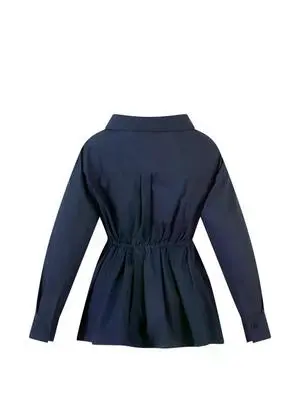 Rosie Assoulin Collared Pleated Shirt