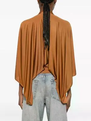 Rick Owens Knot-detail Blouse - Brown