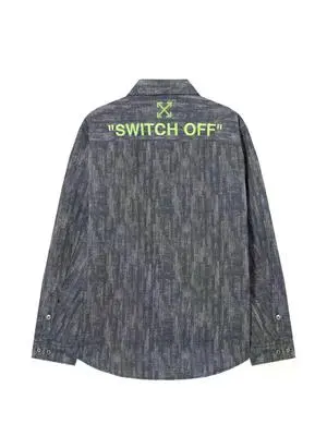Off-White Ss_switch Off Button-up Shirt