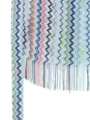 Missoni Zigzag Fringed Beach Cover-up