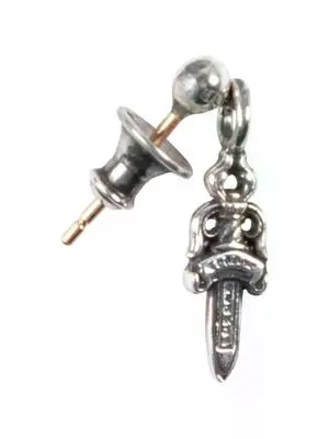 Chrome Hearts Stack Dagger Drop Earring