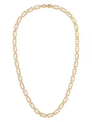 Givenchy 1980s G Logo Chain Necklace - Gold