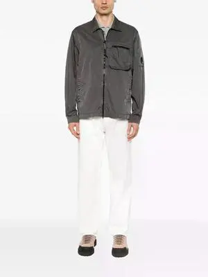 C.P. COMPANY Panama Zip Pocket Jacket - Grey