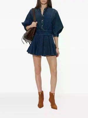 ALLSAINTS Arlo Mini Dress - Blue