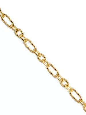 Monica Vinader Textured Link Chain Bracelet - Gold