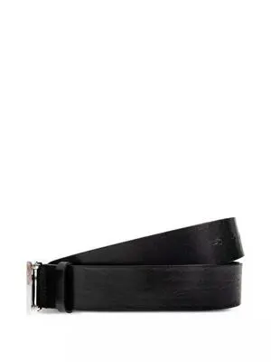 Dsquared2 Logo-plaque Leather Belt