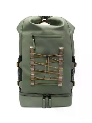 Rains Large Rolltop Backpack - Green