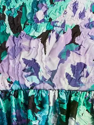 Tadashi Shoji Harlym Floral Mini Dress - Blue