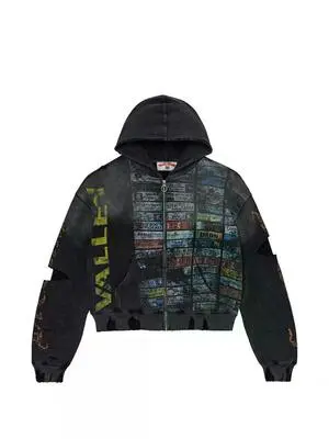 VALE FOREVER Forever Glitch Hoodie - Grey