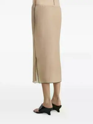 Khaite Syndi Silk Skirt