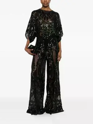 Norma Kamali Round-neck Jumpsuit