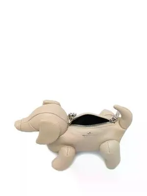 Mihara Yasuhiro Dachshund Cross Body Bag - Neutrals